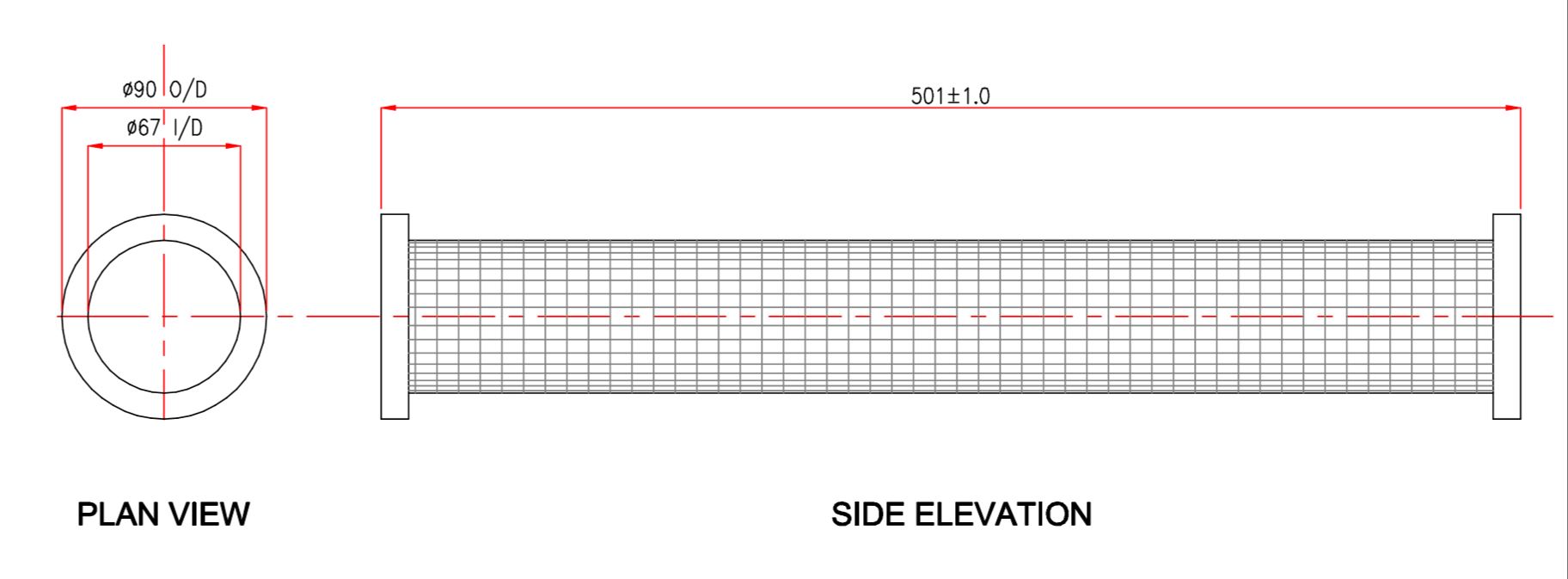 Filter Cartridge For Manifold 5 Micron - Transairvac International Ltd